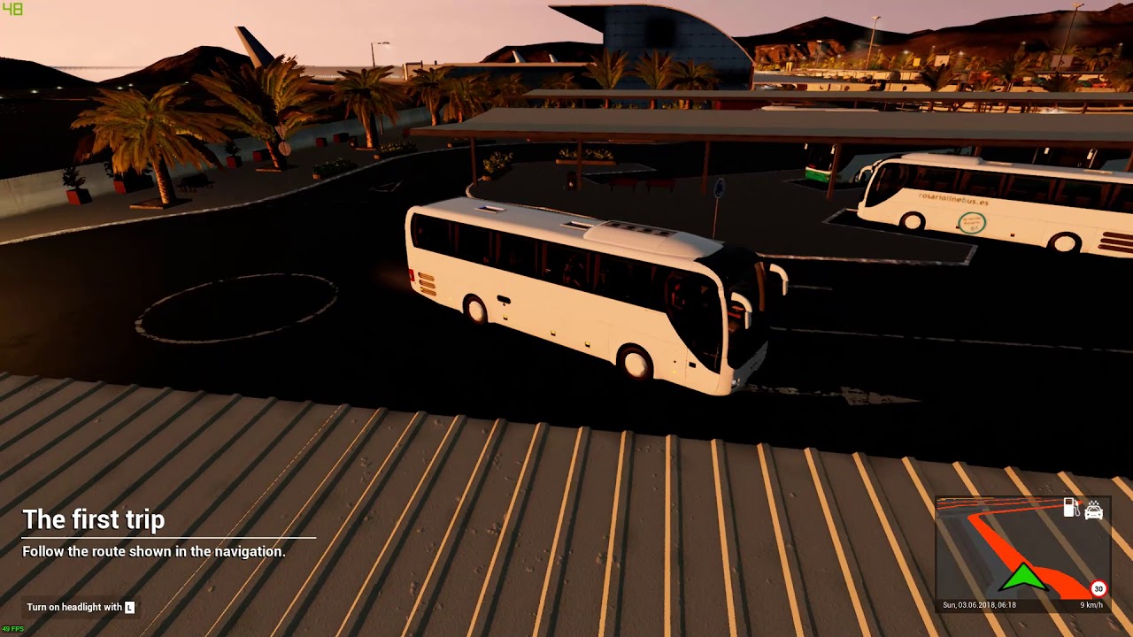 Tourist Bus Simulator | The First Trip and Employee - YouTube