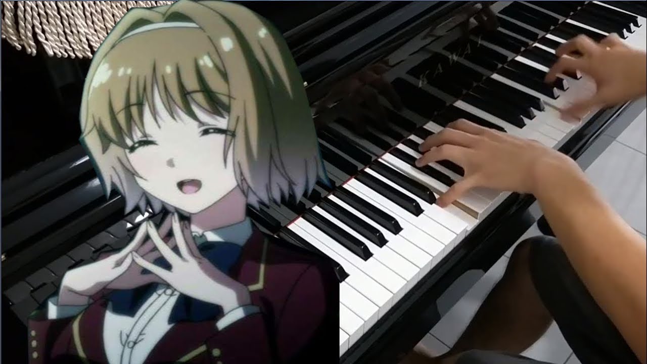 Classroom of the Elite OP - Caste Room (カーストルーム) (by ZAQ) (piano cover ...