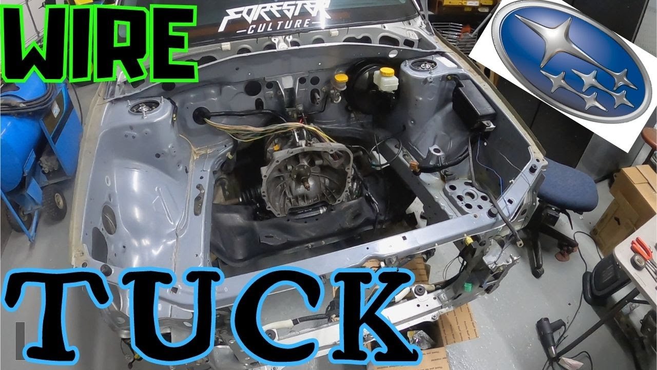 SUBARU WIRE TUCK | 2005 FORESTER XT TURBO 6 SPEED SWAPPED | ROAD TO ...
