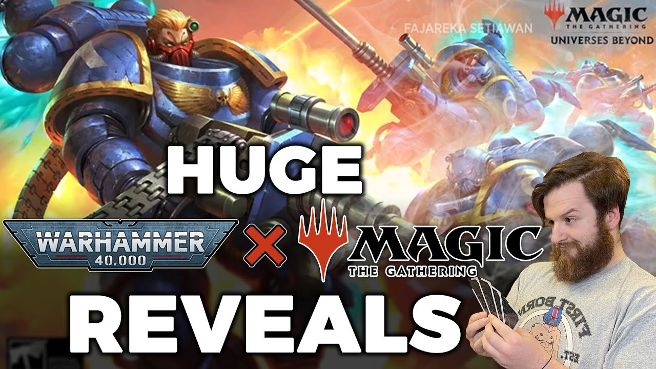 WARHAMMER 40K + MAGIC THE GATHERING REVEALS! - YouTube