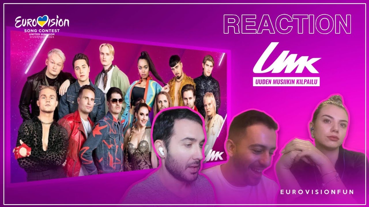 Eurovisionfun Reacts to UMK 2023 Songs (Eurovision 2023 Finland) | Eurovisionfun - YouTube