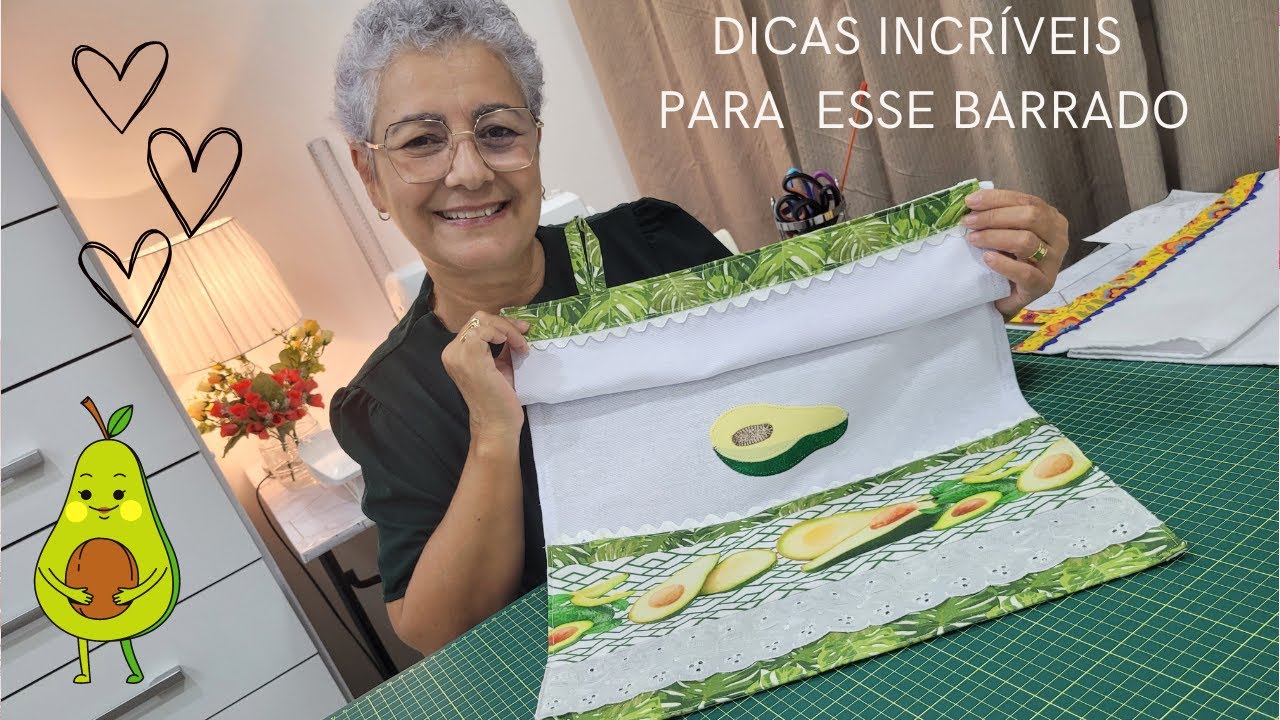COMO fazer um lindo BARRADO MUITO FÁCIL - YouTube