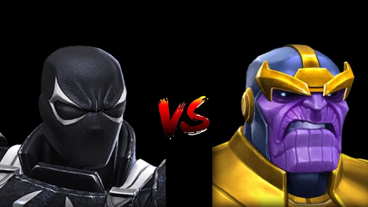 Agent Venom vs Thanos - YouTube