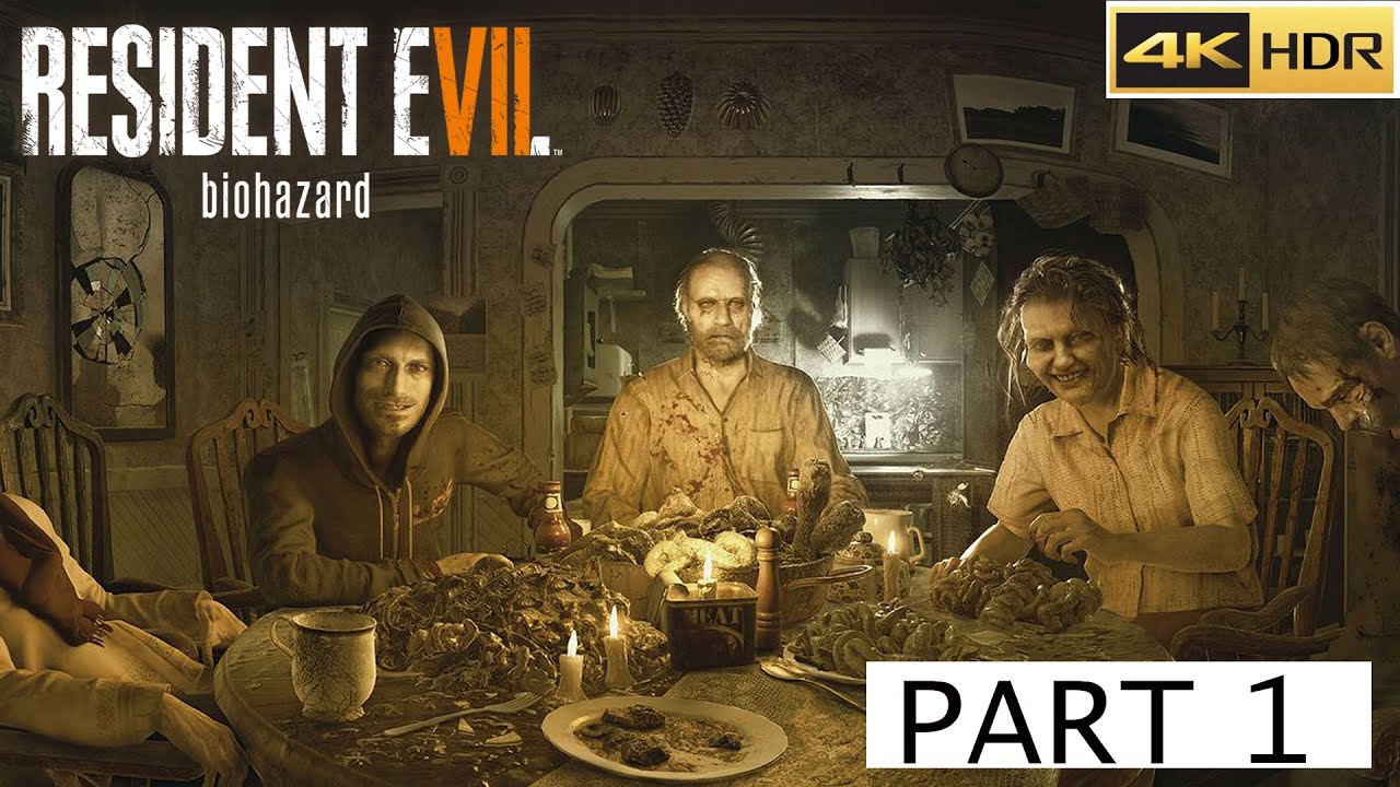 Resident Evil 7 Gameplay Walkthrough Part 1 [ 4K HDR-60FPS] PC/PS5/XBOX ...