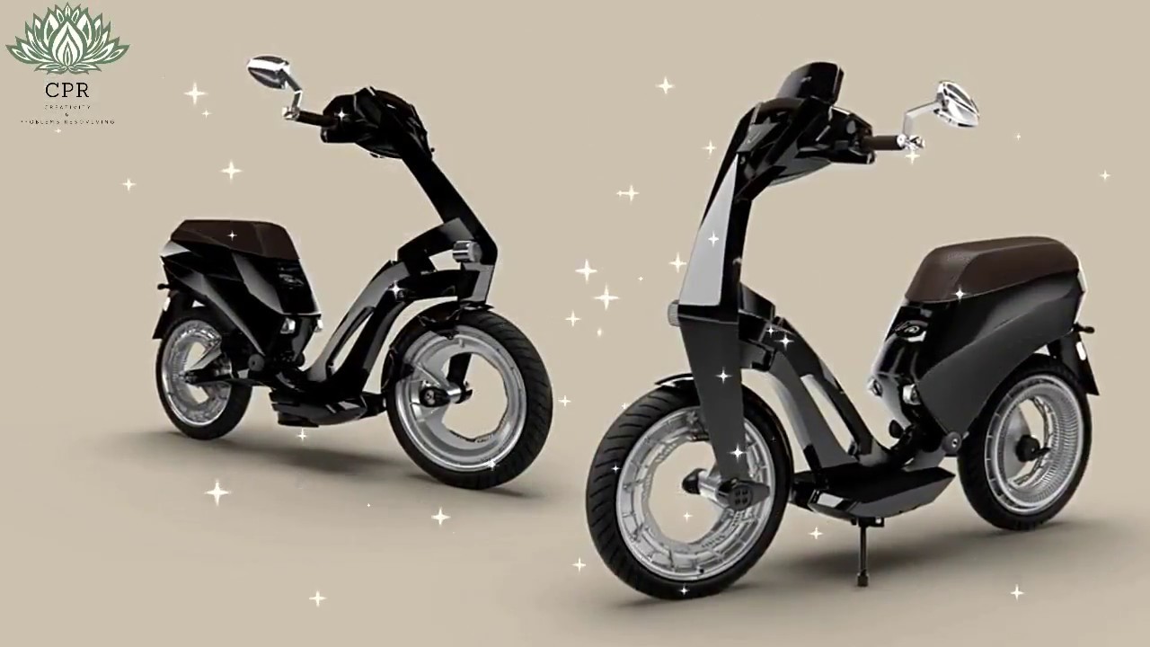 ⚡Ujet electric scooter on hubless wheels and carbon nanotube tires CES ...