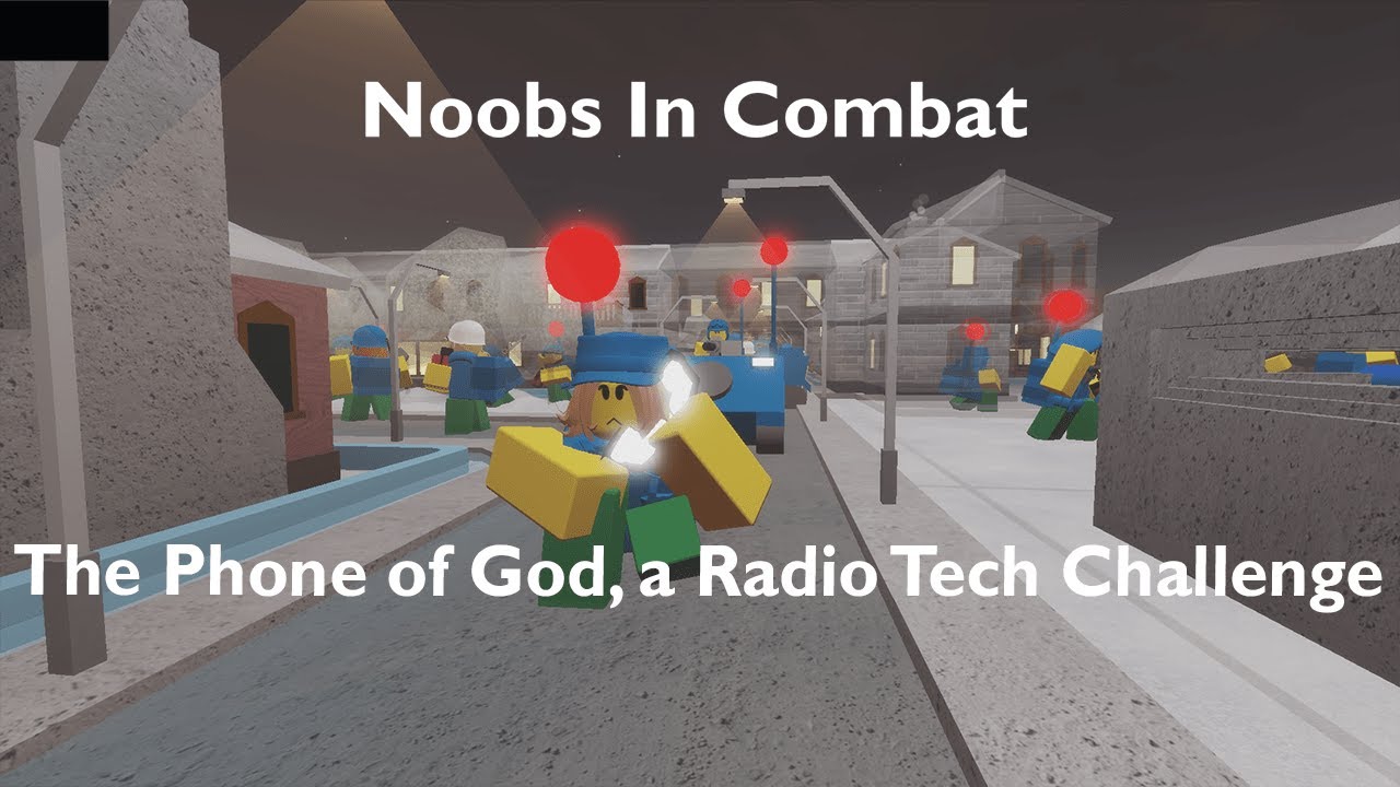 "The Phone of God," a challenge w/ Radio Tech (Noobs In Combat, Roblox) - YouTube