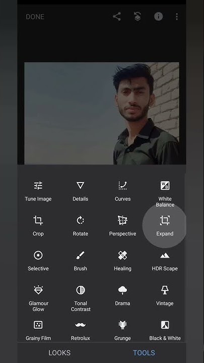 How to use Expand tool in Snapseed | Add Border | Snapseed Tutorial - YouTube