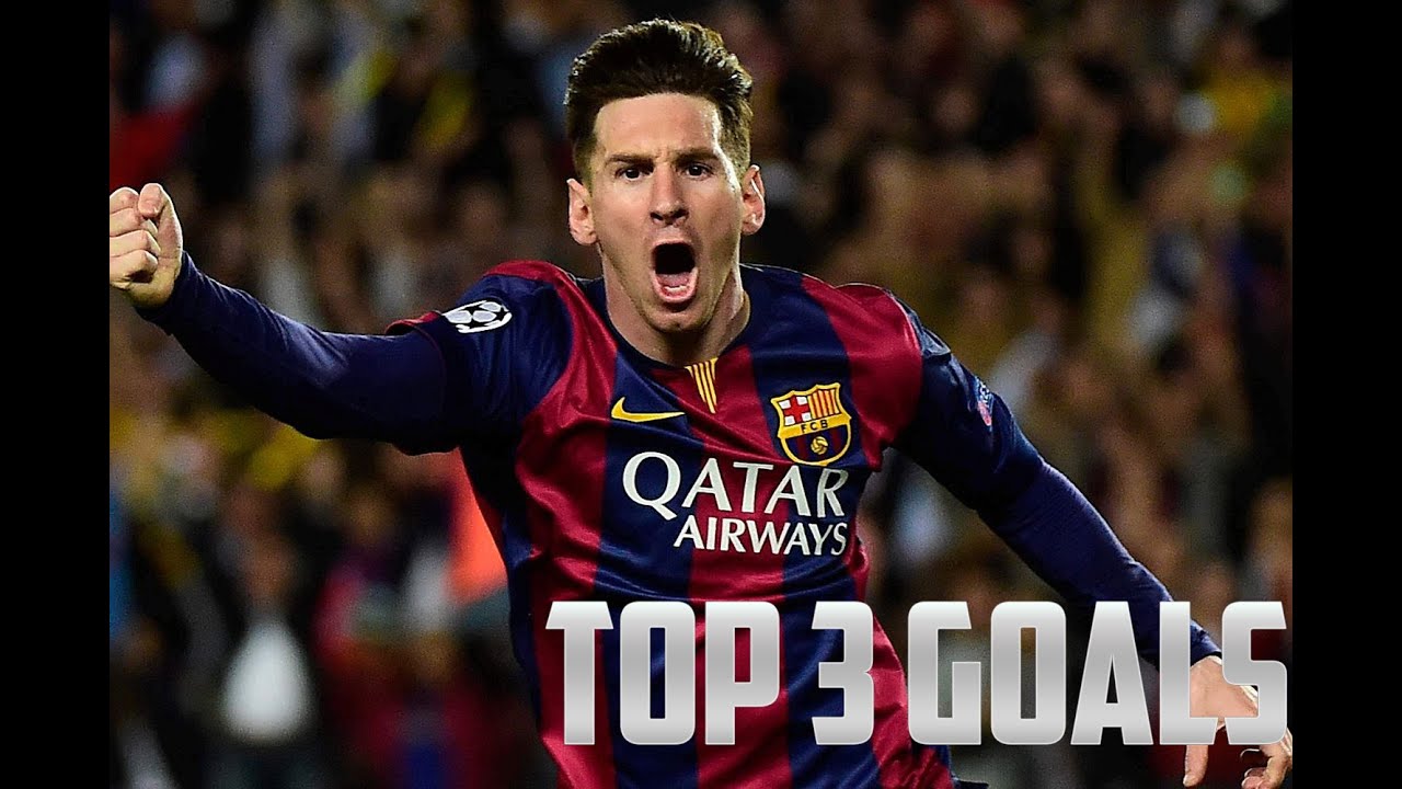 MESSI TOP 3 AMAZING CURVE GOALS FREE KIKS | BF - YouTube