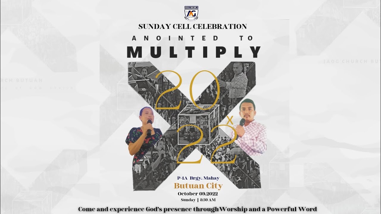 Sunday Cell Celebration | Anointed to Multiply Part 2 | Rev. Denjun H ...