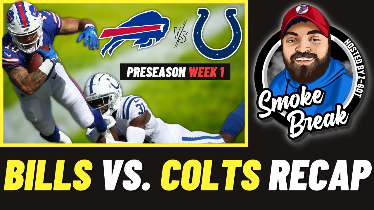 Buffalo Bills VS. Indianapolis Colts : GAME RECAP - NFL Preseason Week ...