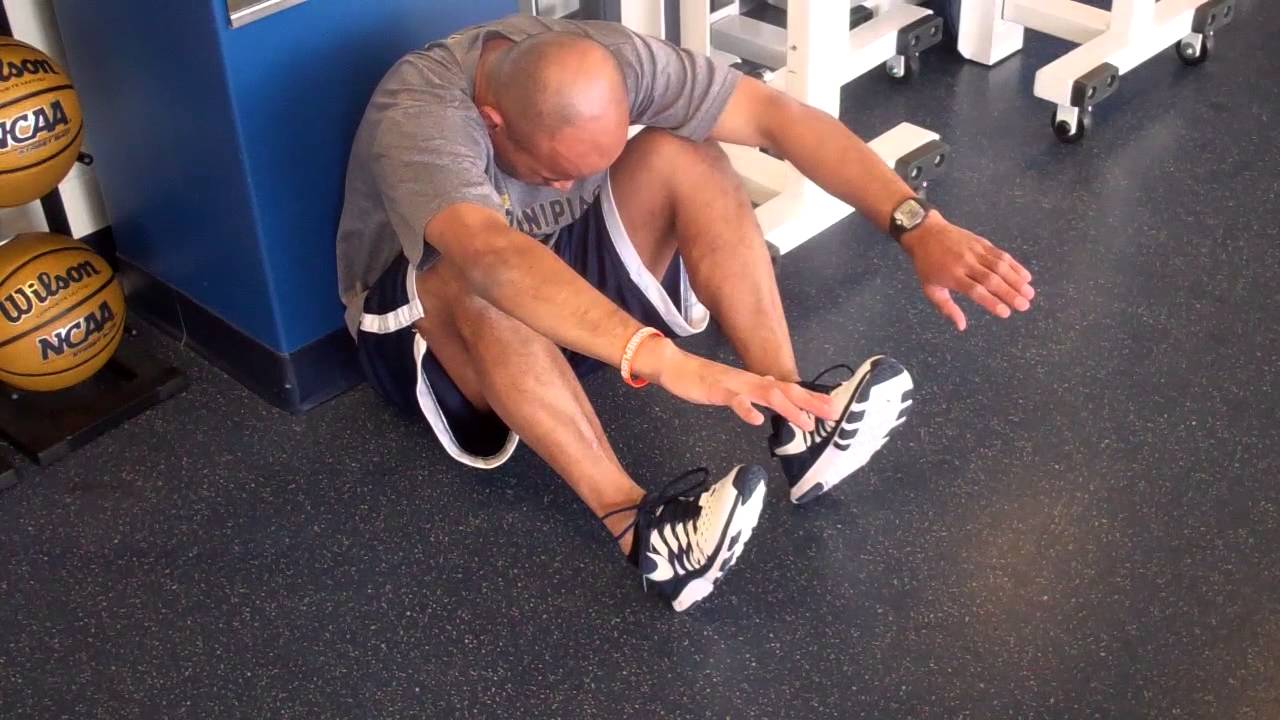 Seated Wall Reach Breathing - YouTube