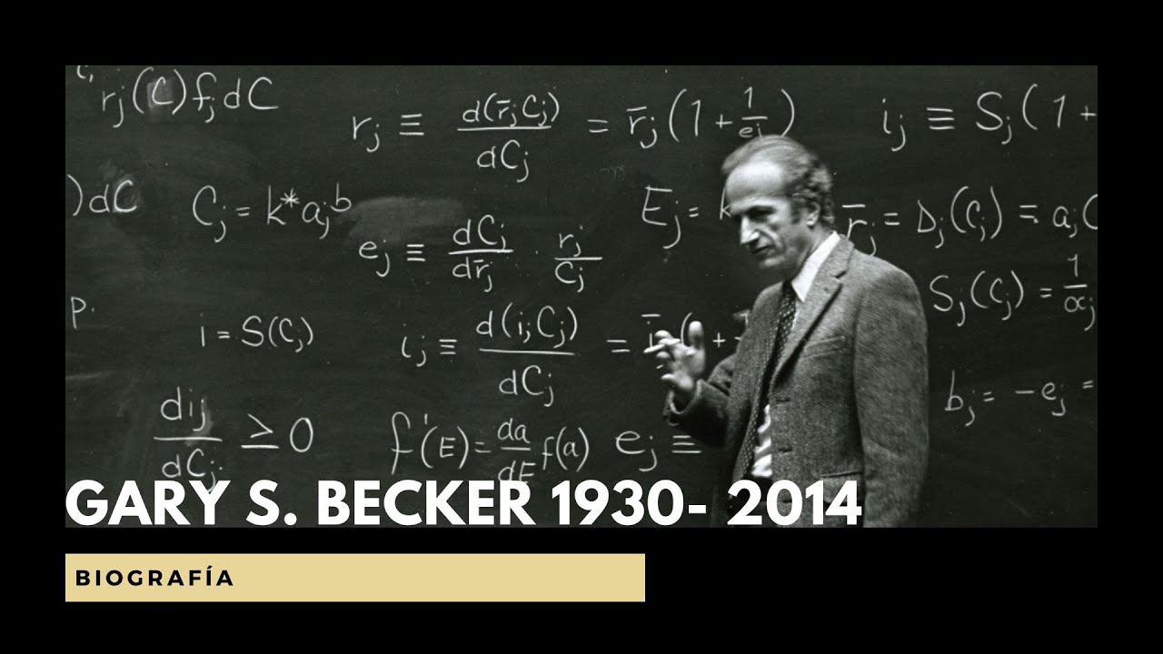 Gary S Becker - YouTube