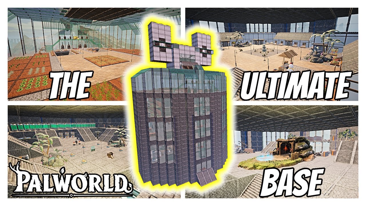 The BIGGEST MEGA BASE I've EVER Built!!! (All-in-One Mega Base ...