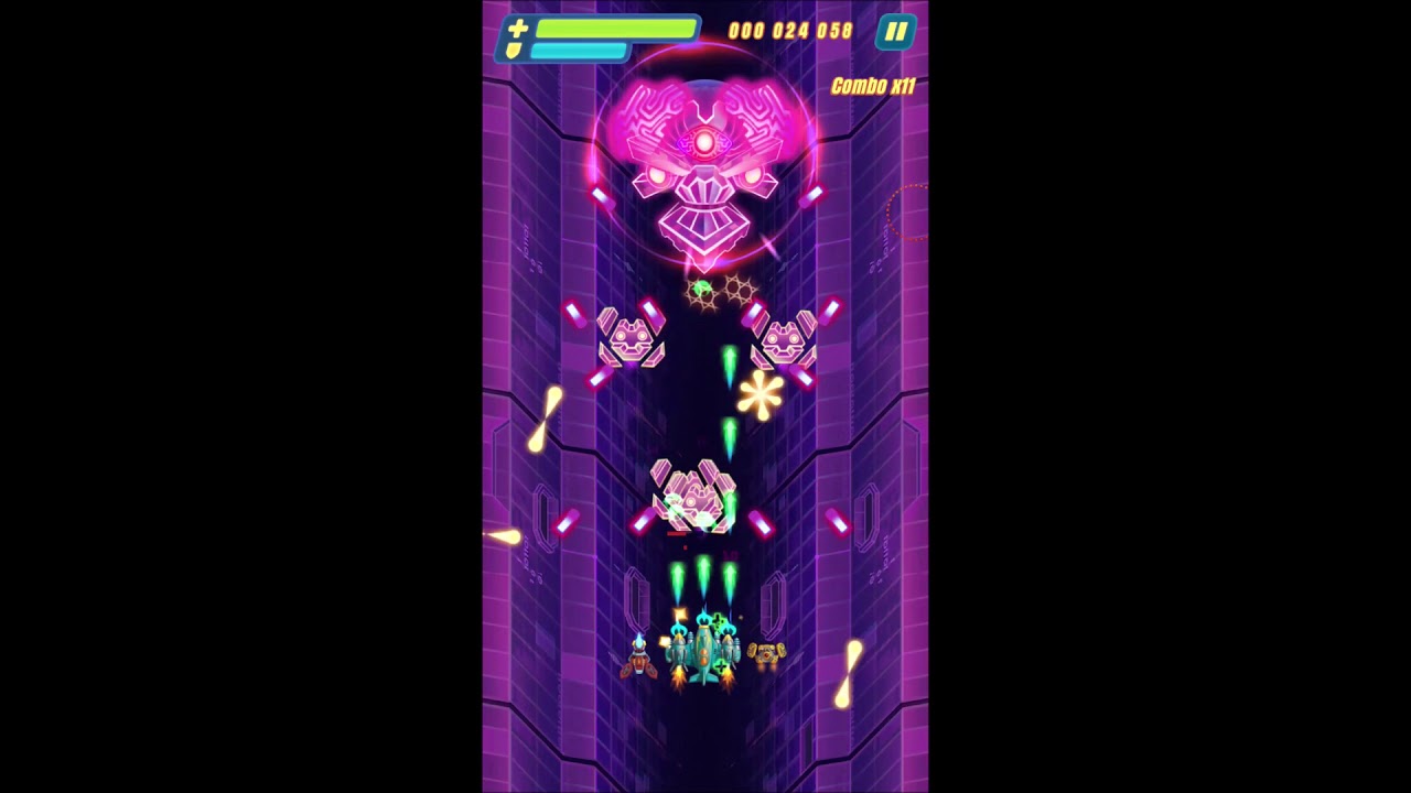 HAWK: Freedom Squadron - Stage 220 (Easy, Normal, Heroic) - YouTube