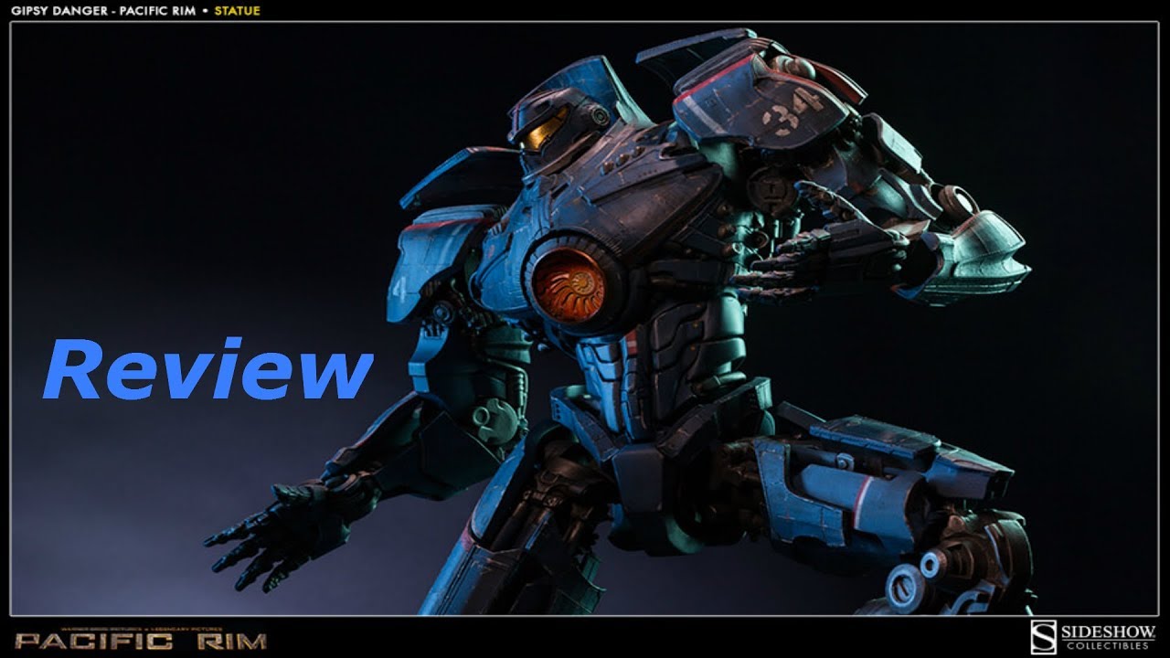 Sideshow Collectibles Pacific Rim- Gipsy Danger Statue Review - YouTube