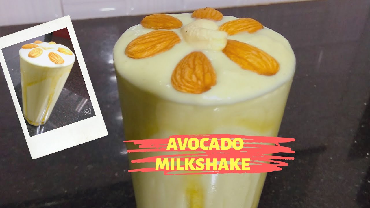 Avocado MilkShake/ Butter fruit shake/ Avocado juice/ Riya's wonderland ...