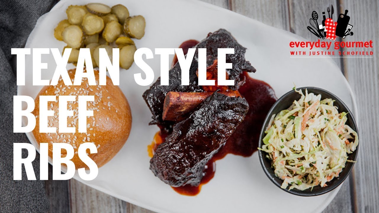 Texan Style Beef Ribs | Everyday Gourmet S8 E85 - YouTube