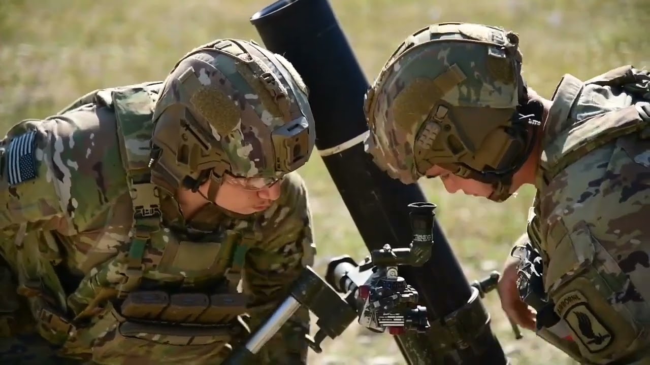 Mortar Training Session || Military USA - YouTube