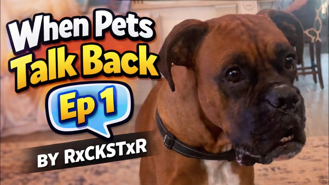 When Pets Talk Back! Ep 1 by RxCKSTxR - YouTube