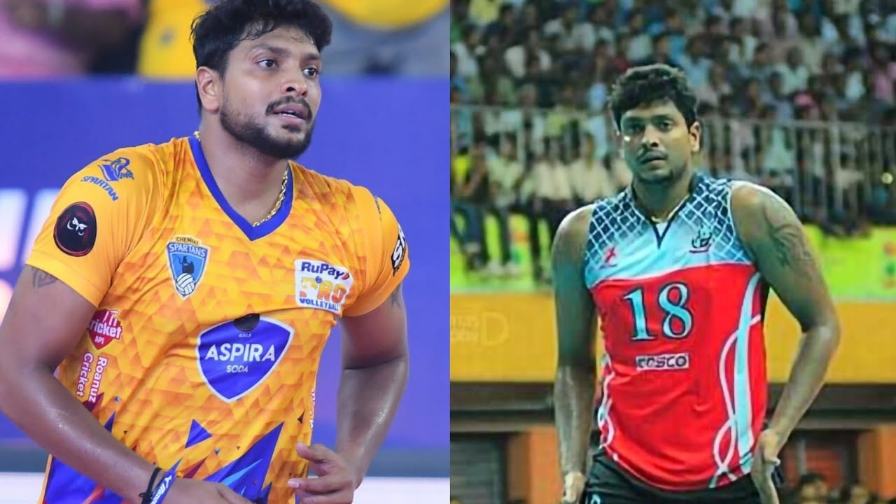 Naveen Raja Jacob best spikes 🔥| best player in India | Unstoppable ...