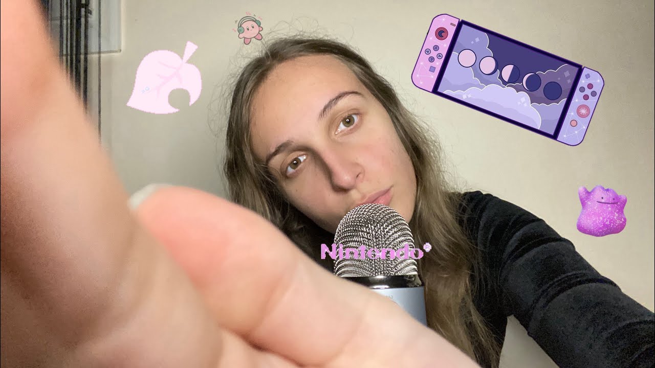 ASMR🌛je te relax en faisant du Tapping sur ma switch - YouTube