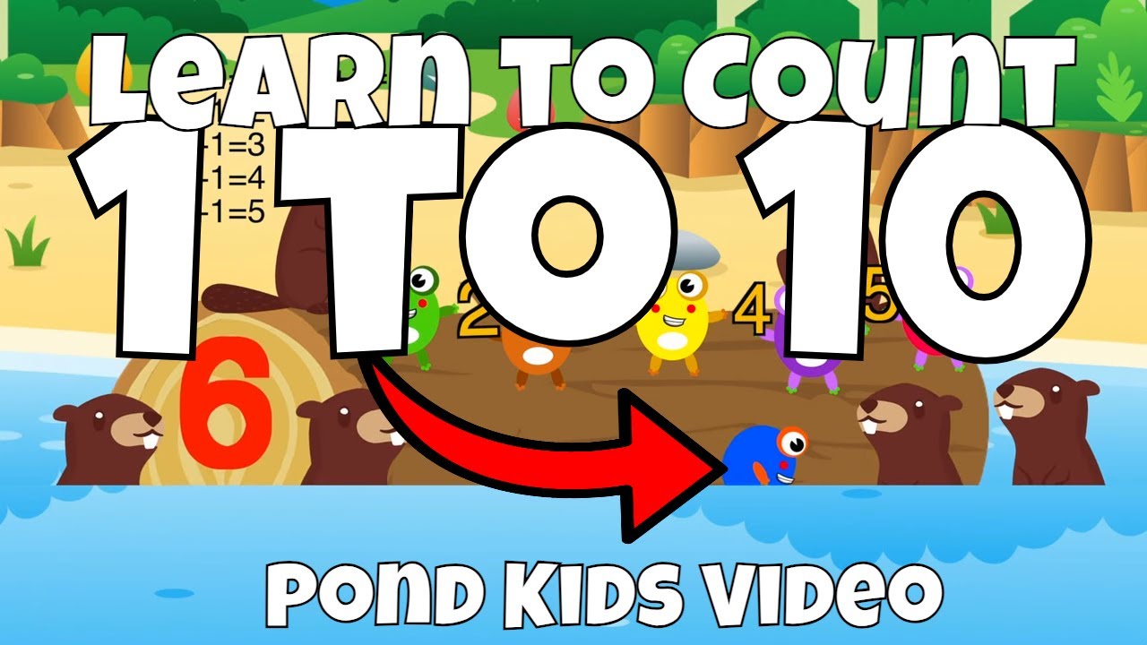 Learn To Count From 1 to 10 Animated Video | Preschool Counting 1-10 ...