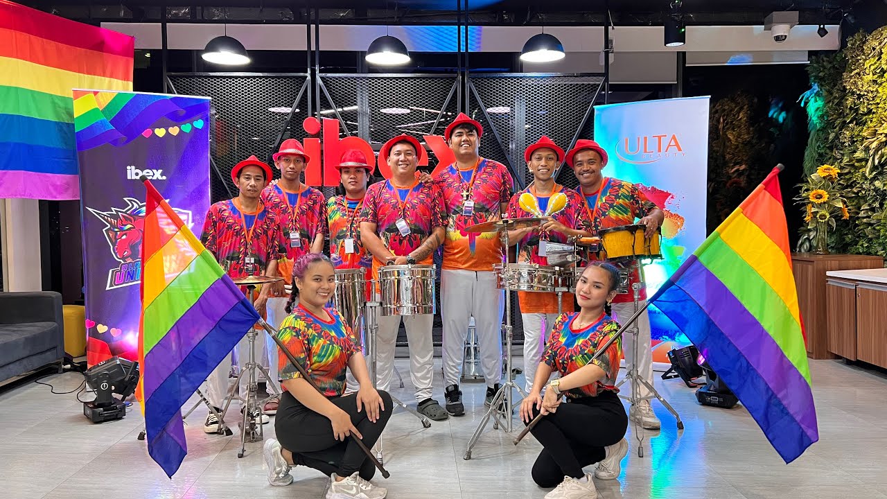 Ibex Alabang Pride Month 2023| Amelia Drumbeaters - YouTube