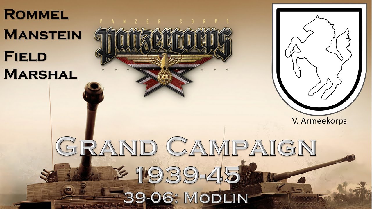 GC-39-45 | Rommel-Manstein-Field Marshal | 39-06: Modlin - YouTube