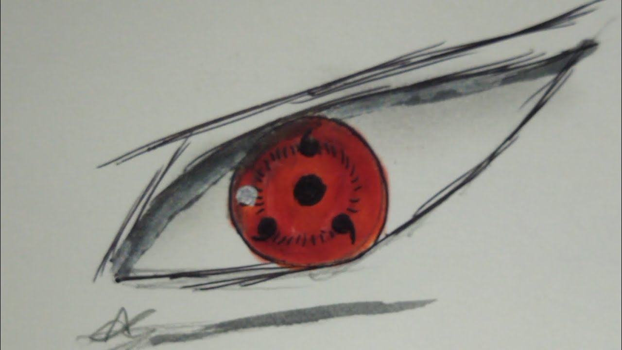 sharingan eye ball - YouTube