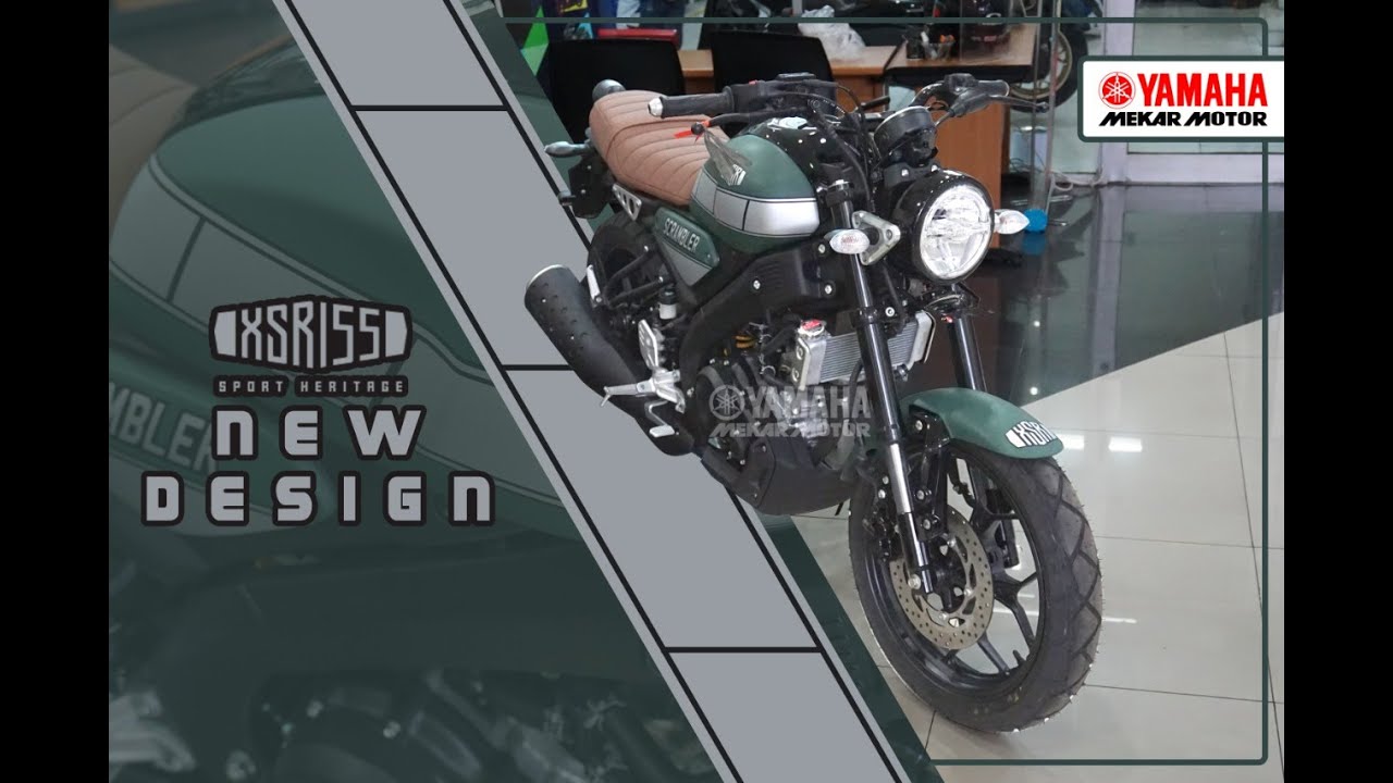 ALL NEW XSR155 CUSTOM!! SIMPLE & COOL | YAMAHA MEKAR MOTOR - YouTube