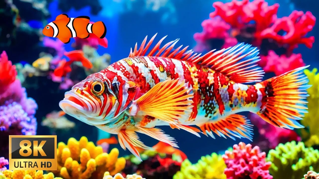 The Best 4K Aquarium 🐠 Explore the Stunning World of Sea Jellyfish and ...