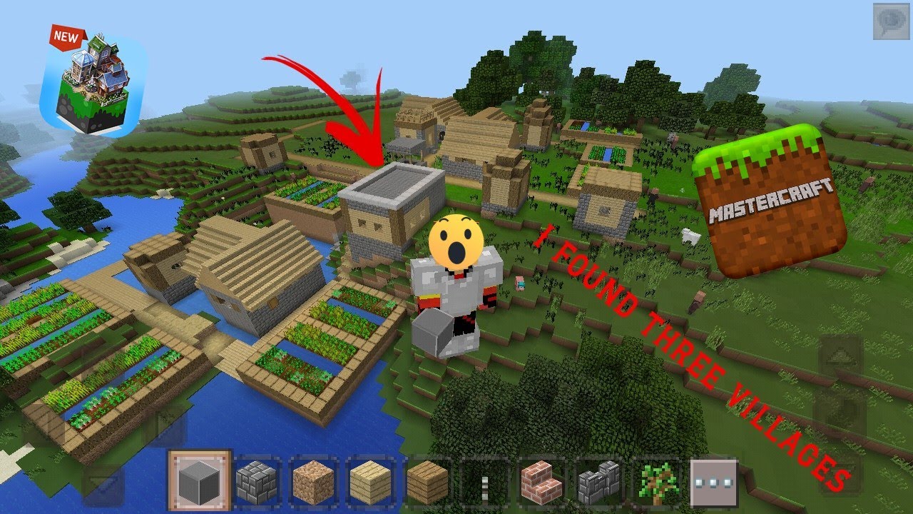 Mastercraft the best seed in game 3 villages - YouTube