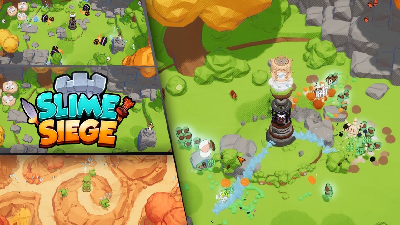 Slime Siege - Playing Updated Version of this Relaxing Tower Defense ...
