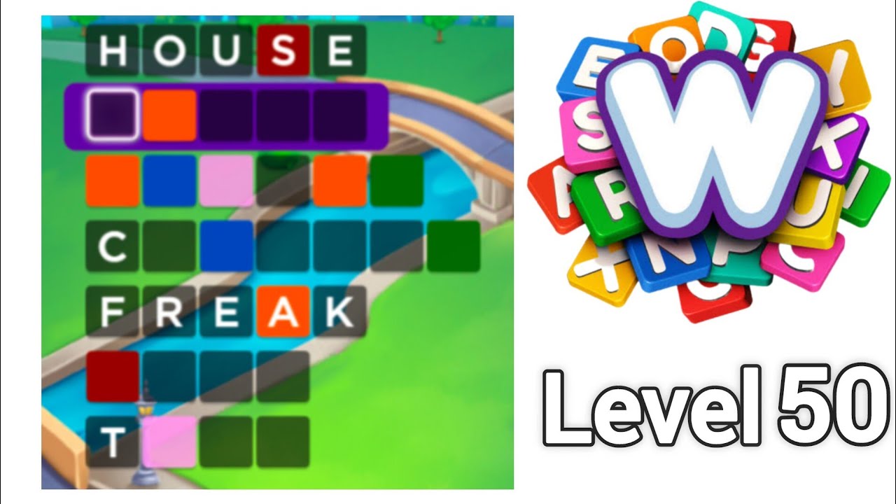 Word Chain Level 50 Solution - YouTube