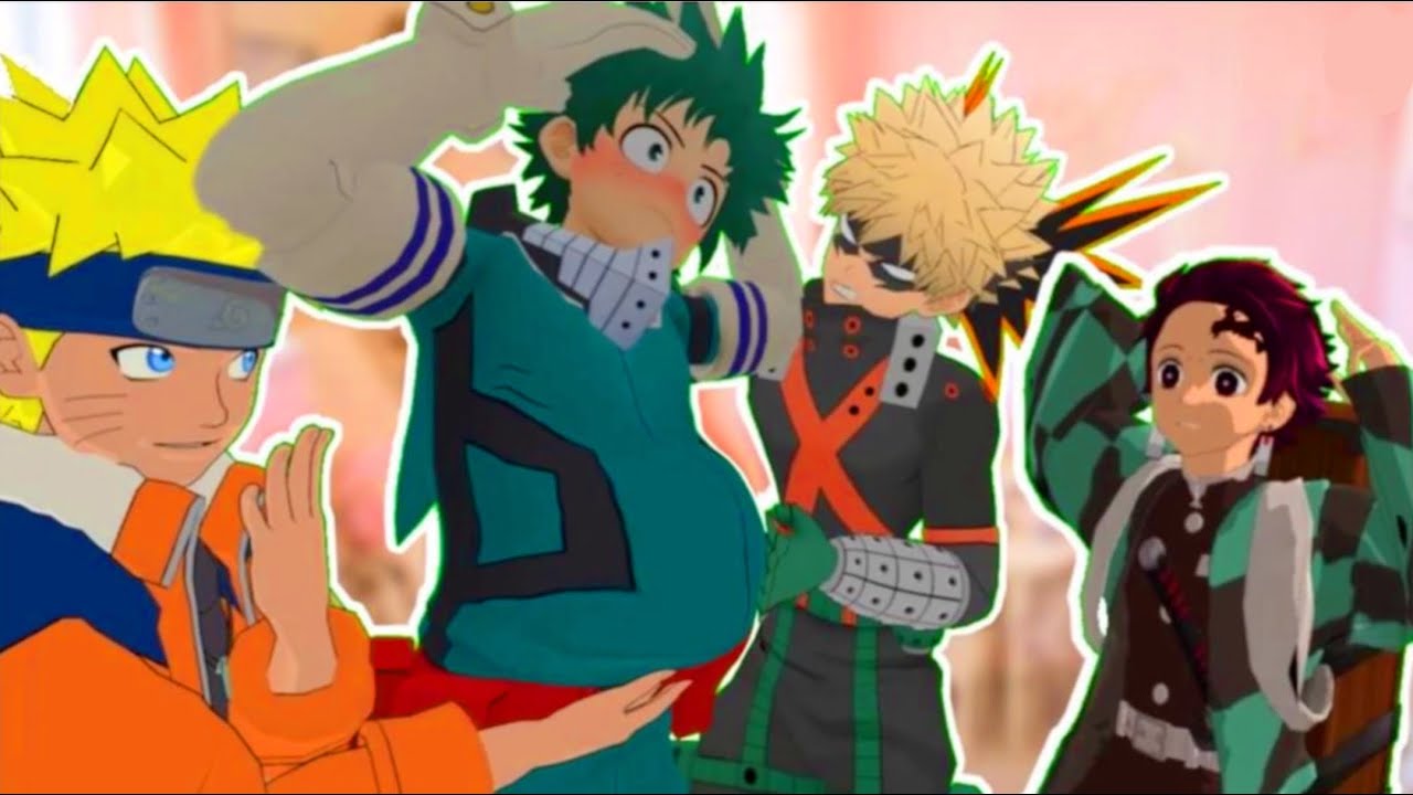 Deku EMBARAZADO! 😳(Mi video prohibido 🤮) - YouTube