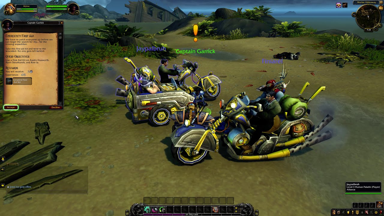 Emergency First Aid - Quest - World of Warcraft - YouTube