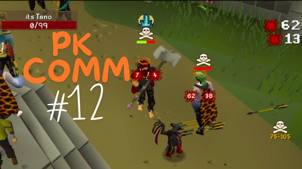 MAXED PURE PKING PVP PK COMM #12 OSRS - YouTube