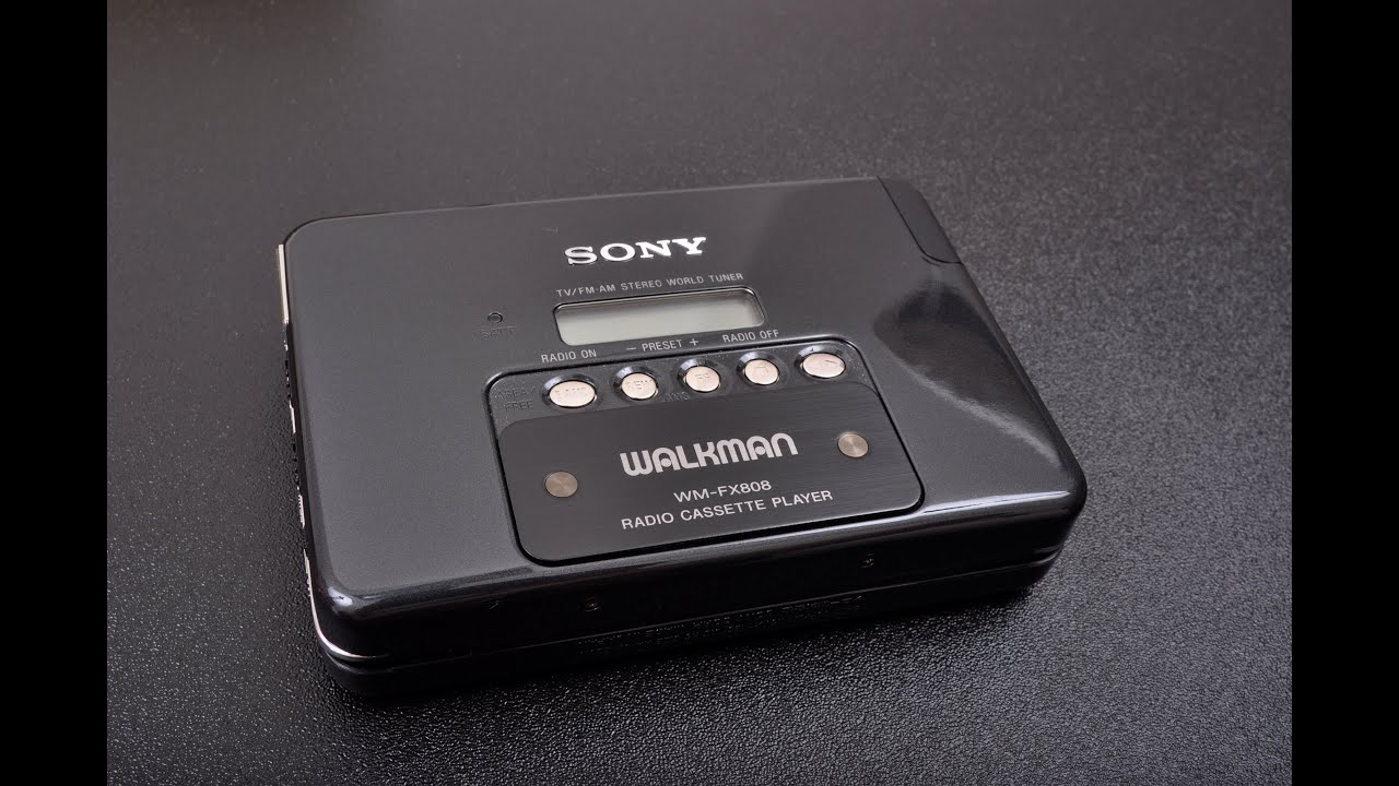 Sony Walkman WM FX808 - YouTube