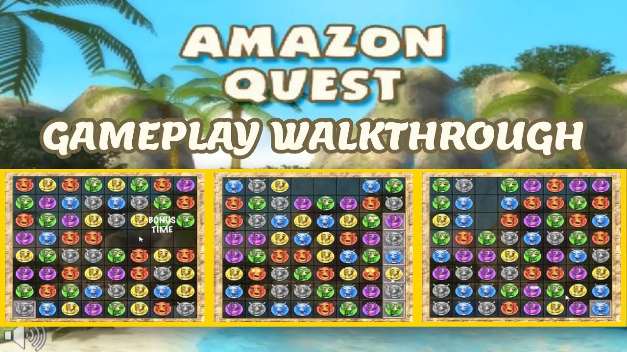 Amazon Quest [Flash Player] - Gameplay Walkthrough - Old PC Games - YouTube