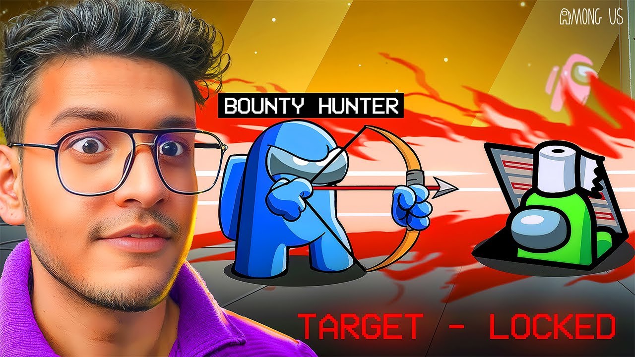 Among Us But I'm a Bounty Hunter Impostor (Kill Target to Win) - YouTube