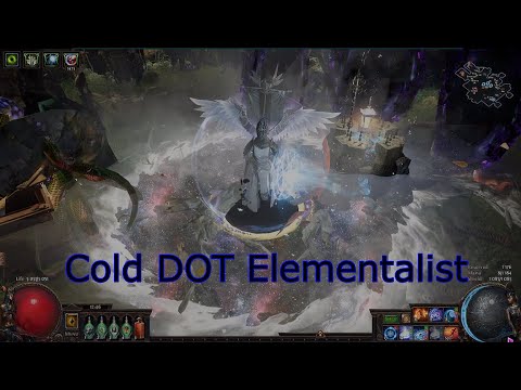 Vortex/Creeping Frost Elementalist - Path of Exile 3.20 Sanctum - YouTube