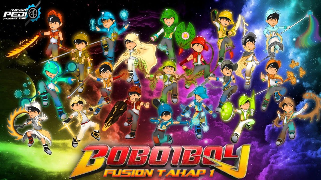 All Elemental Fusion BoBoiBoy Level 1 Compilation - YouTube