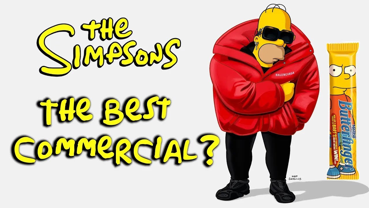 Ranking ALL The Simpsons Butterfinger Commercials - YouTube