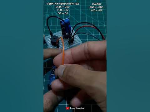 Make a simple earthquake alarm with arduino and vibrate sensor (SW-420 ...