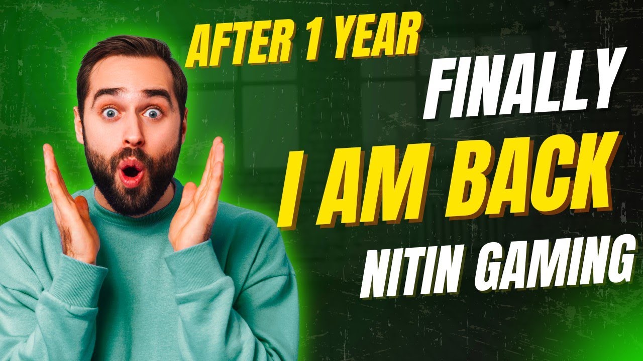 After 1 Year || Finally I am Back - YouTube