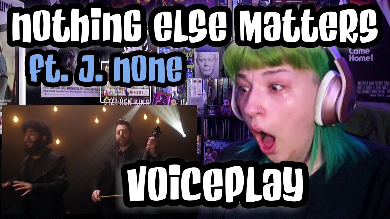 REACTION | VOICEPLAY "NOTHING ELSE MATTERS" - YouTube