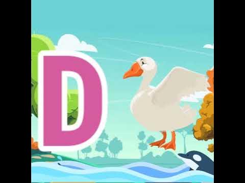 D for Dog, D for donkey,D for door, D for Drum,D for deer, alphabet ...