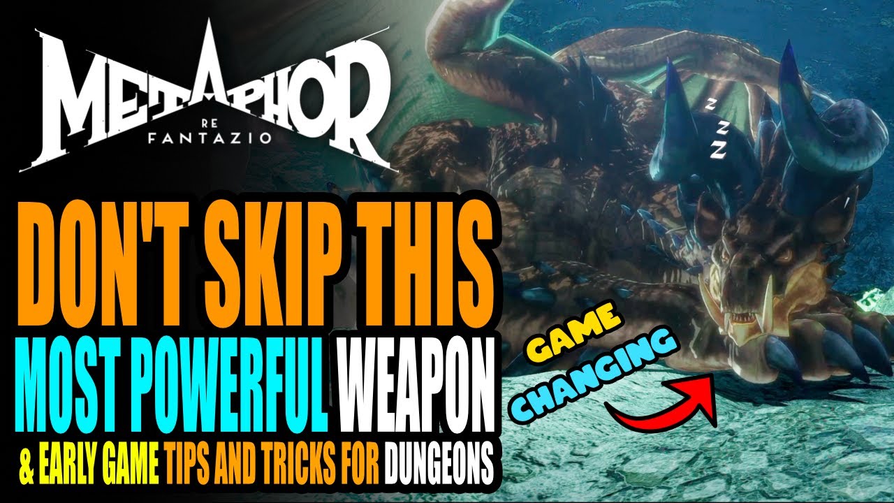 Metaphor: ReFantazio - Best Early Game Weapon & Archetype INSANE Damage ...