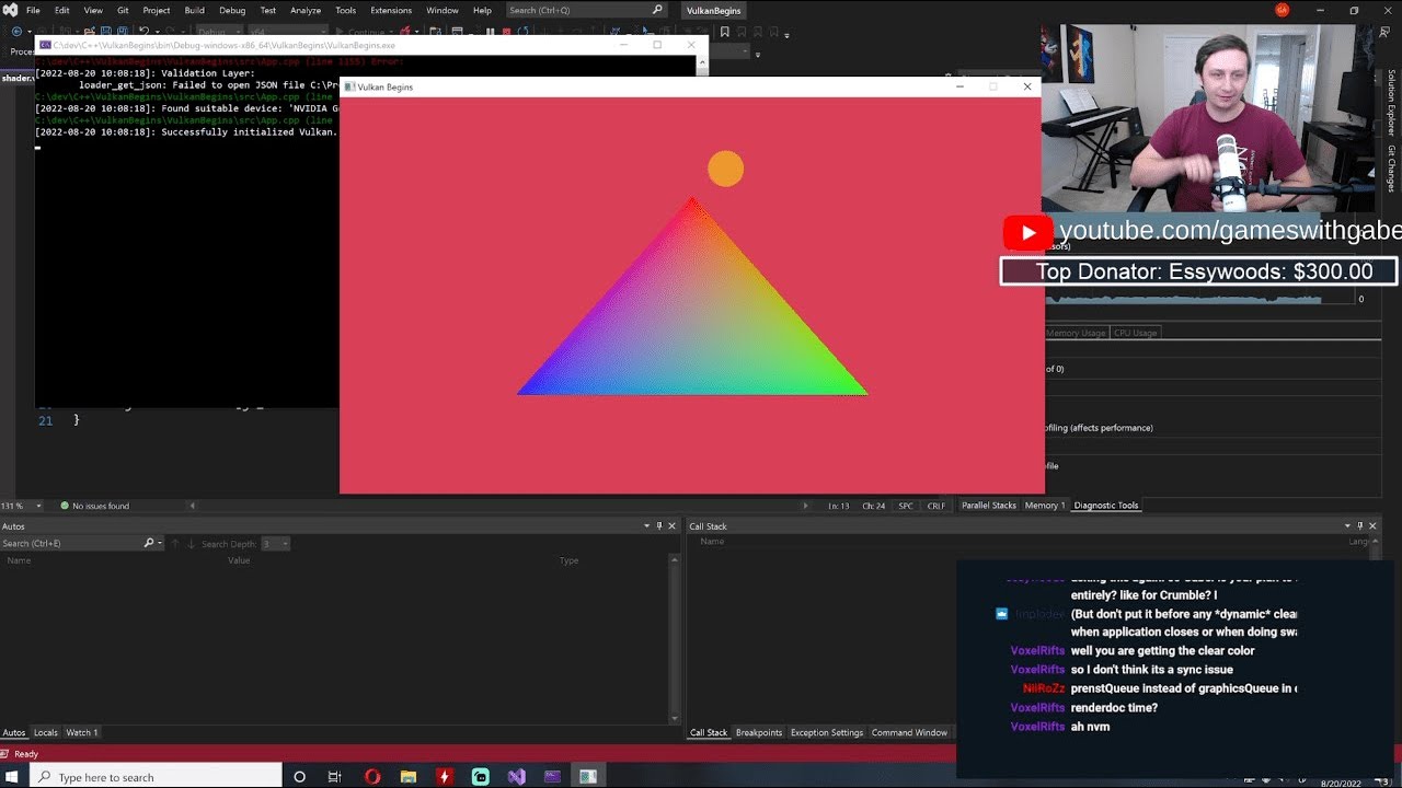 This triangle has caused me too much pain | Learning Vulkan 4 - YouTube