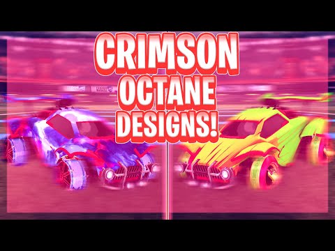 The 10 Best Crimson Octane Designs Of All Time! (Rocket League Car ...